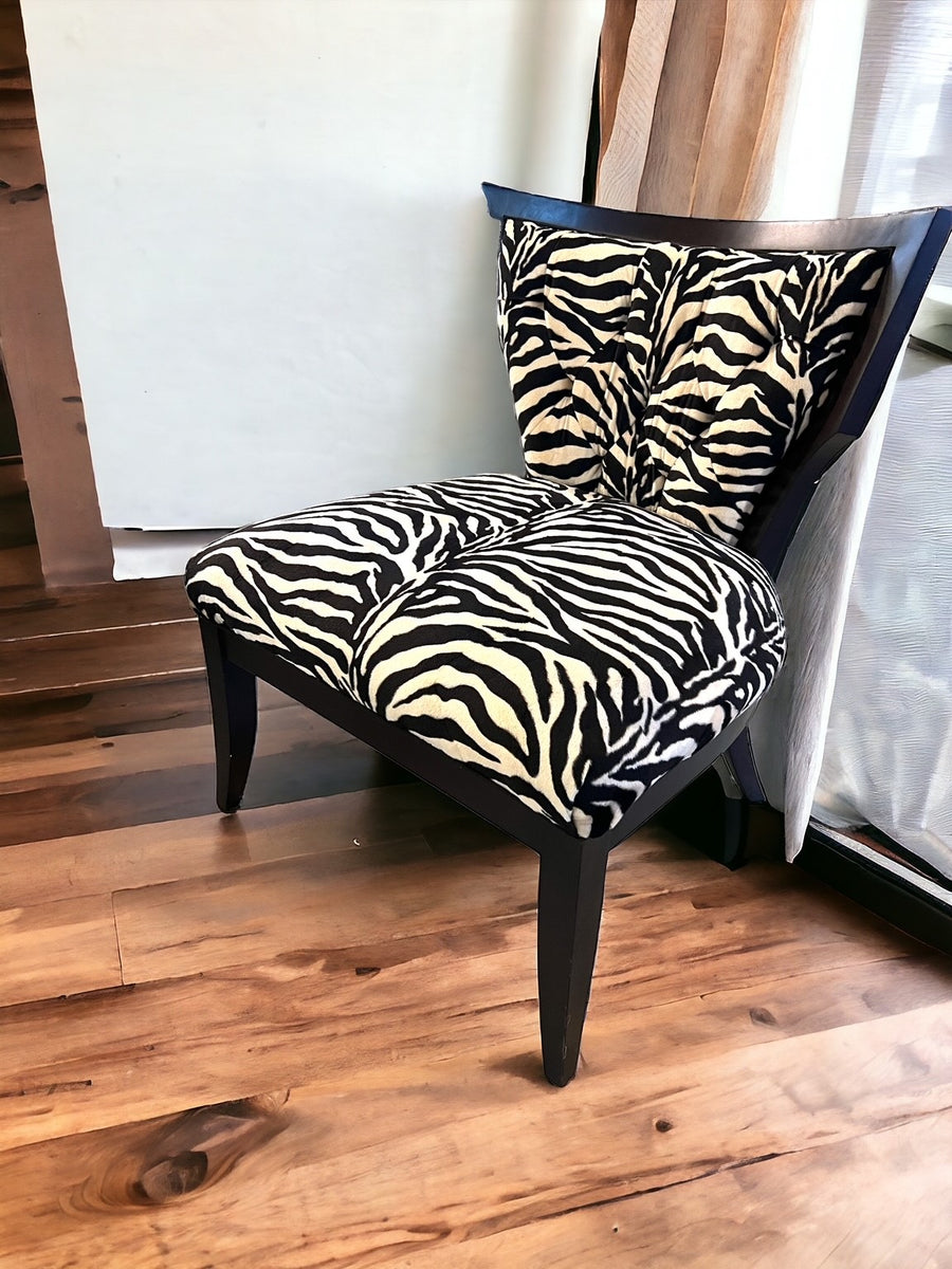 Zebra Chair – Upscale Mercantile